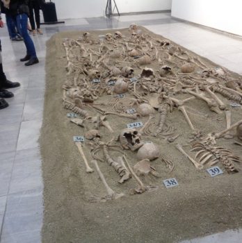 Exhibition: Mass grave burial from Scupi – the dark side of archaeology ...