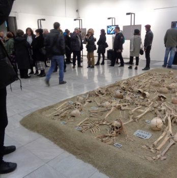 Exhibition: Mass grave burial from Scupi – the dark side of archaeology ...